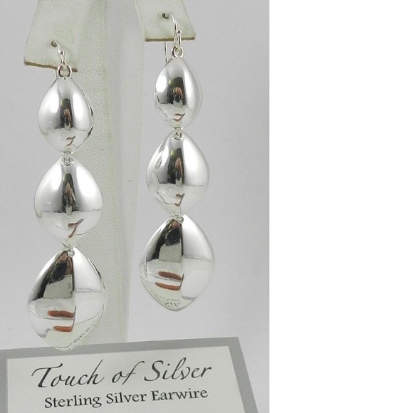 Touch of Silver | Jewelry | Touch Of Silver Polished Triple Drop ...